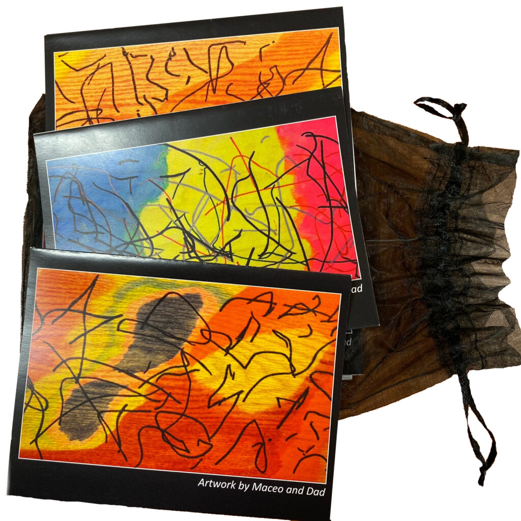Pack of Six Beautiful Note Cards - Vision Forward
