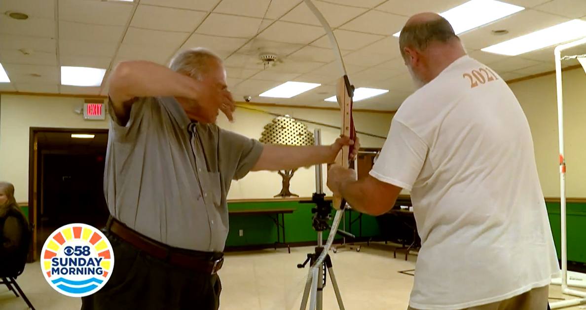 CBS 58 Sunday Morning Features Vision Forward's Archery Program